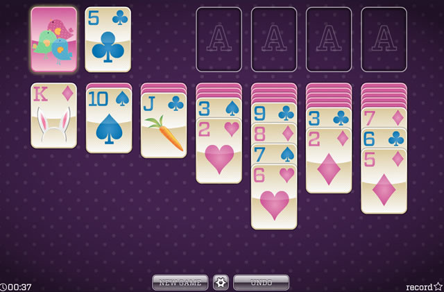 Spiele Easter Solitaire - Kostenlose Online Spiele bei Hierspielen.com