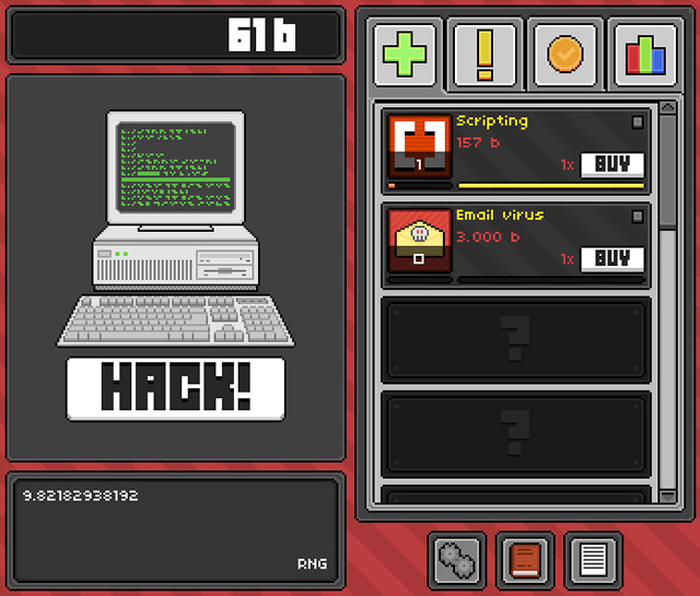 Spiele Idle Hacker - Kostenlose Online Spiele bei Hierspielen.com